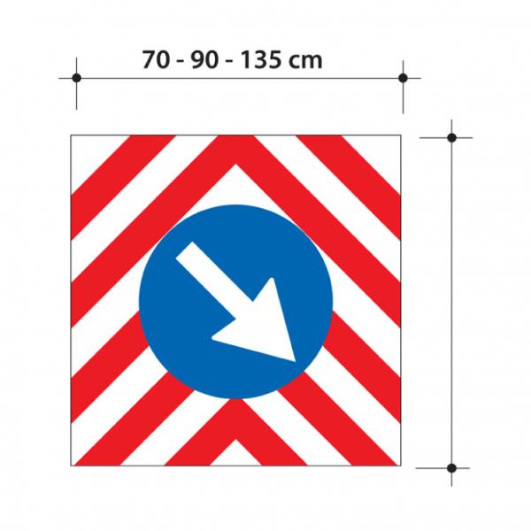 Barriera direzionale, SEGNALETICA STRADALE ECOTRAFFIC